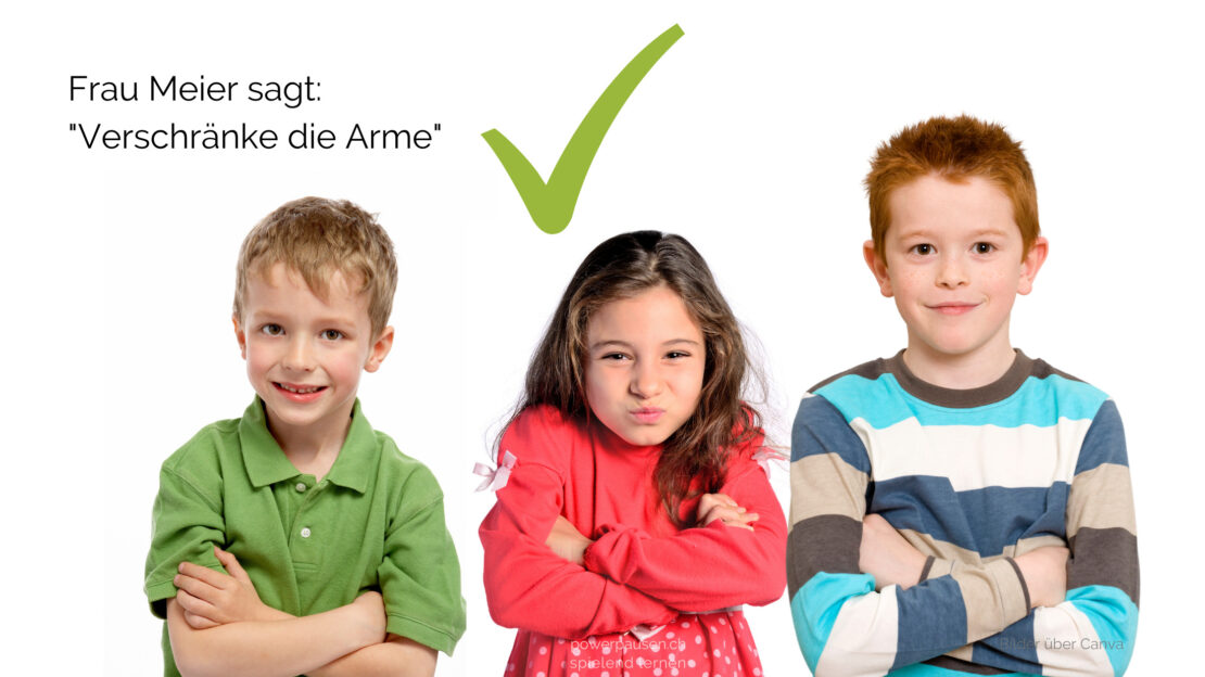 Vergnügt Nicht-Reinplatzen trainieren: Simon Says auf Deutsch - powerpausen