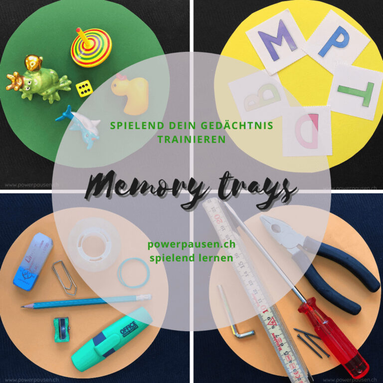 Super Gedächtnis-Training mit Memory Tray - powerpausen